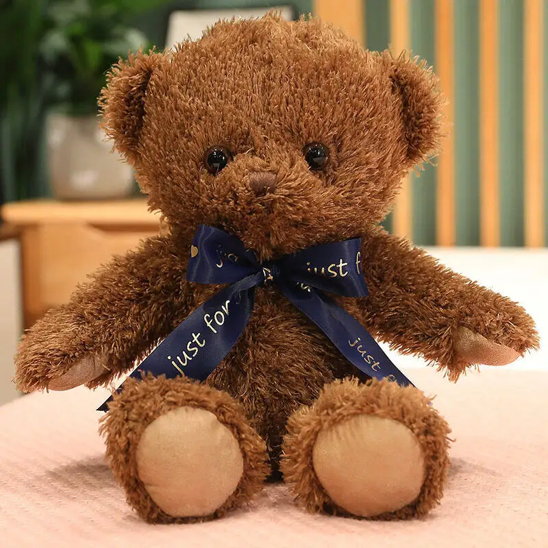 Little bear doll teddy bear hugs doll plush toy trumpet for girlfriend ...