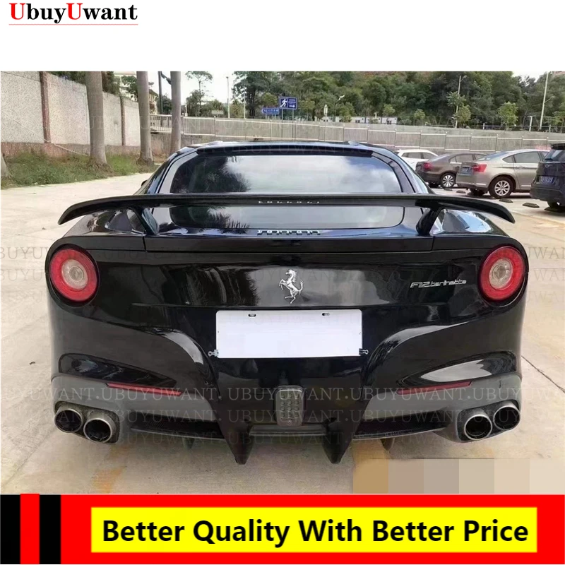 Para ferrari f12 berlinetta 2013 2016 estilo novitec real fibra de ...