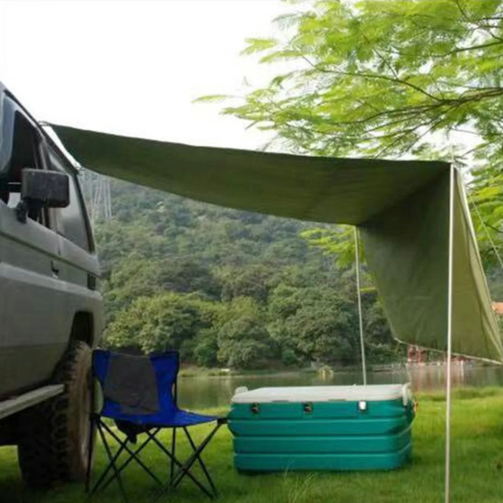 Car-Shelter-Shade-Auto-Rooftop-Rain-Canopy-Car-Side-Roof-Top-Tent ...