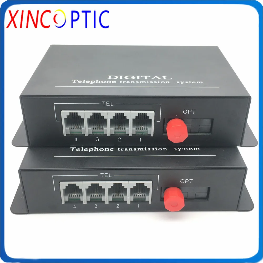 1/2/4/8ch Telephone To Fiber Optic Converter Pcm Voice Over Fiber Optic ...