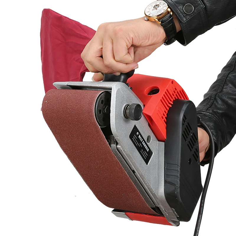 1380W Belt Sander Portable Polishing Machine Flat Sanding Machine ...