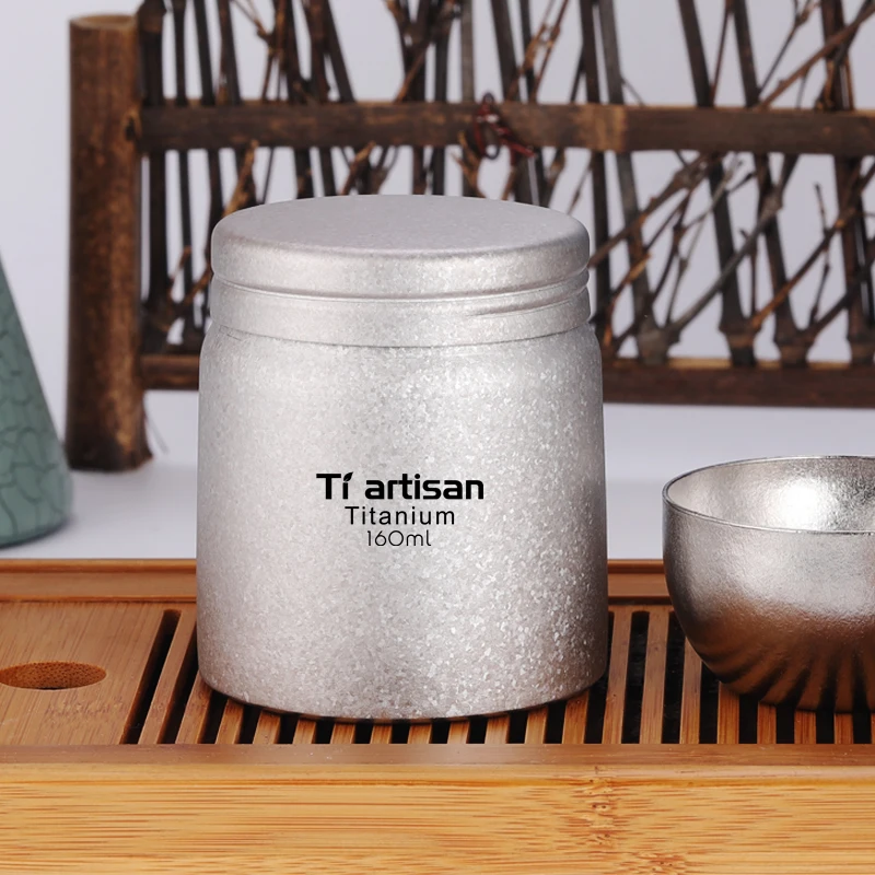 Titanium Snuff Box Tea Tins Canister Home Kitchen Canisters For Tea ...