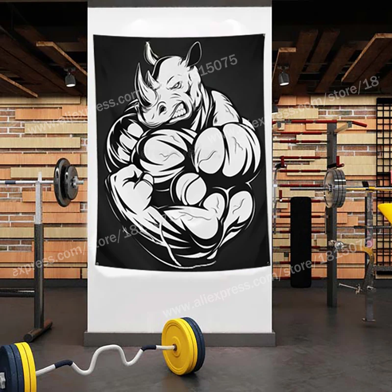 Animal Bodybuilding Poster