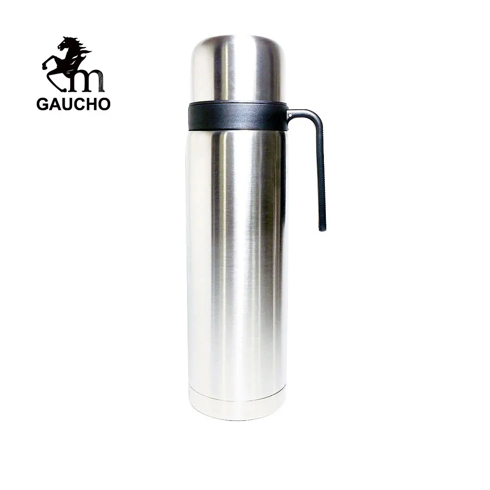 1 Pc/lot Gaucho Yerba Mate Thermos Stainless Steel Vacuum Flask Travel Bottle 1000 Ml Teaware ...