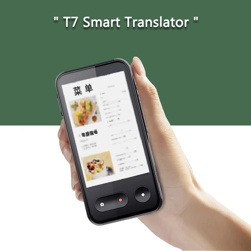 T7 Portable Smart Translator Offline Instant Translate 138 Languages ...