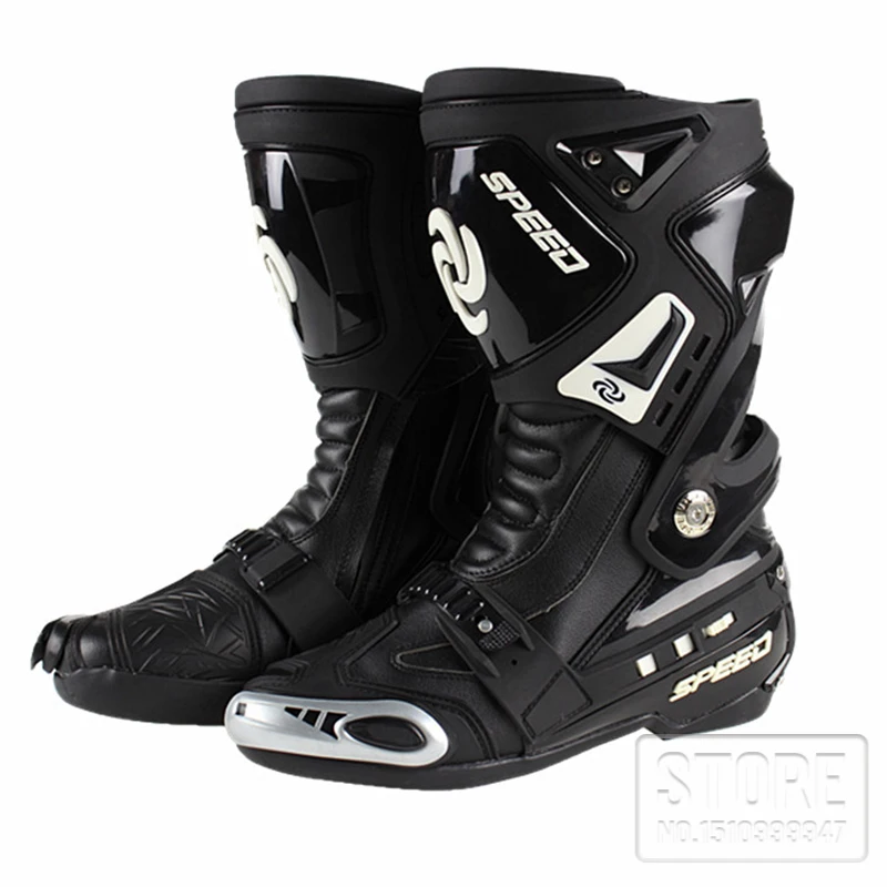Pro biker 오토바이 보호 장비 부츠 Speed botas Racing off Road Racing Shoes 마이크로 ...