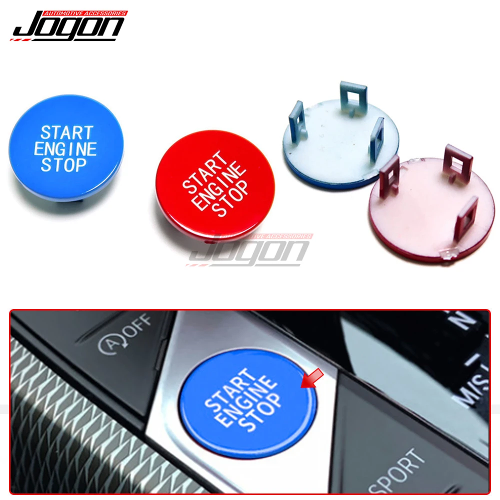 Car Engine Start Stop Switch Button Replace Cover For Bmw 1 2 3 4 8 ...