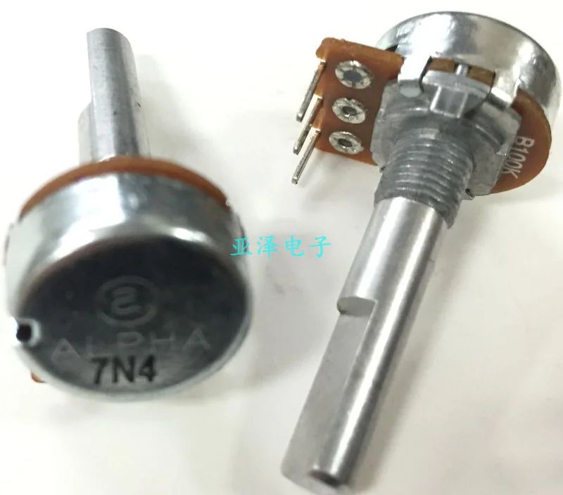 Taiwan-alpha-alpha-16-single-potentiometer-three-pin-position-b100k ...