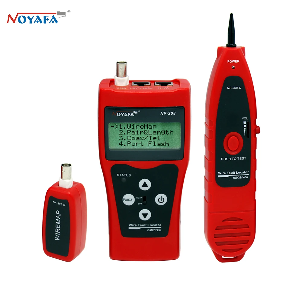 NOYAFA NF-308 Measure Network LAN Cable Length Cable Continuity Test ...