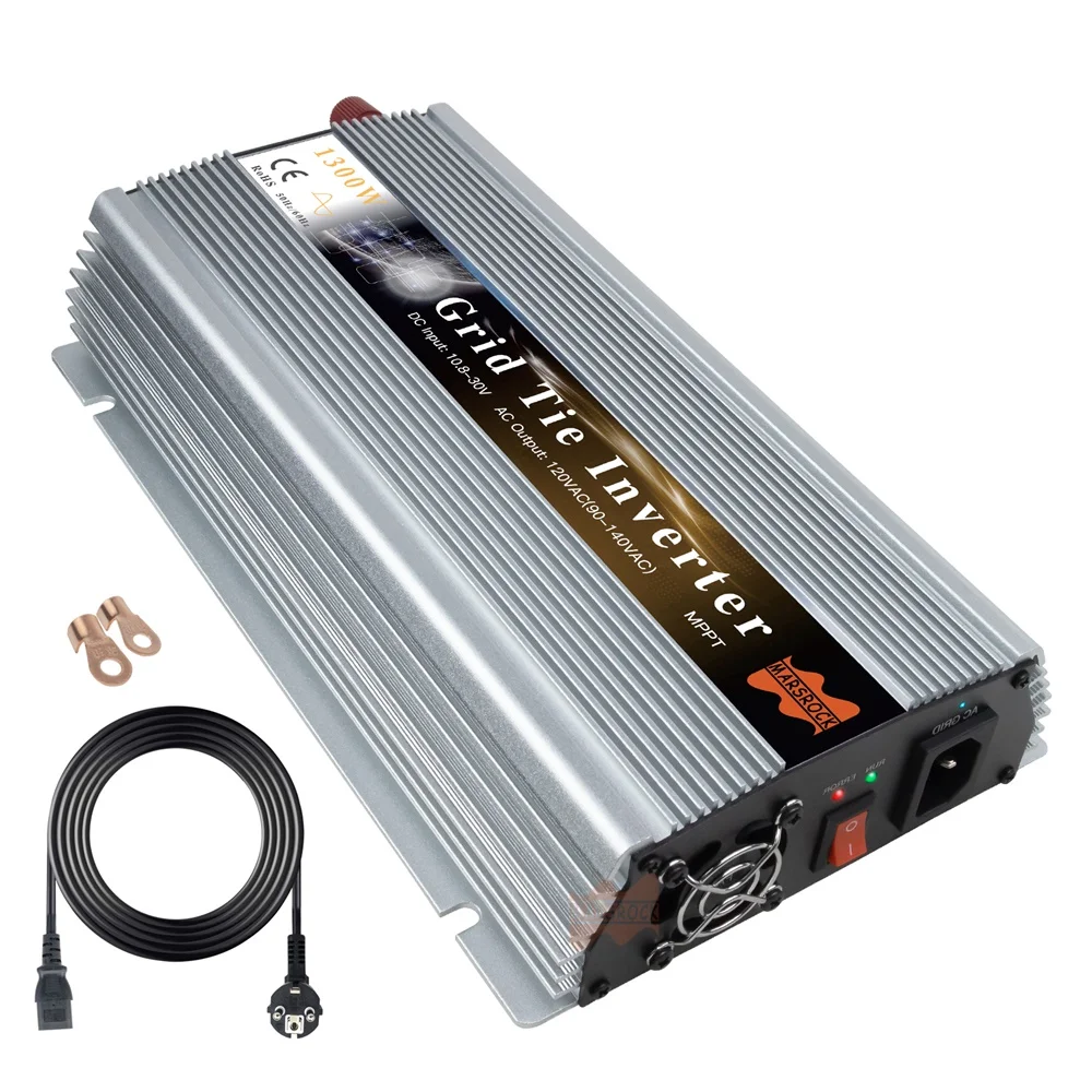 1300W Grid Tie Solar Inverter, Input 18V, 30V,36VDC, Max 1500W solar or ...