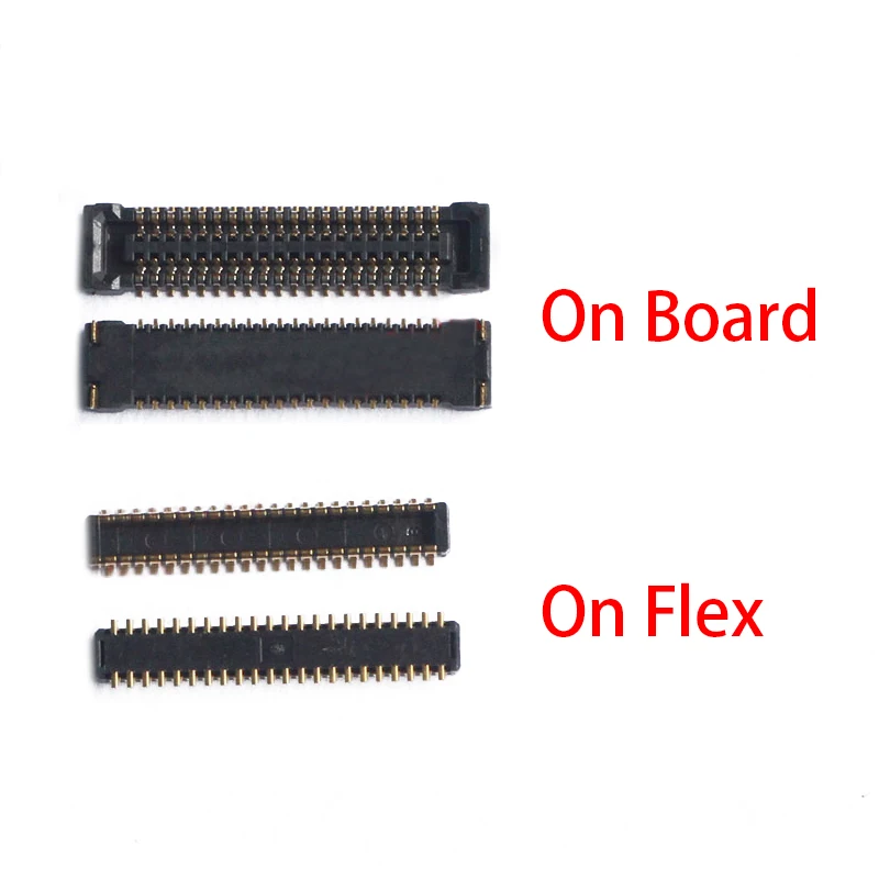 2pcs 40pin Lcd Display Fpc Connector On Board For Xiaomi Note3 Note 3 ...