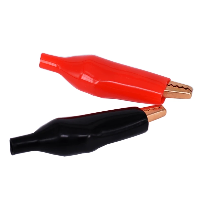 10pcs/lot 44MM Metal Alligator Clip Pure copper Red copper brass Good ...