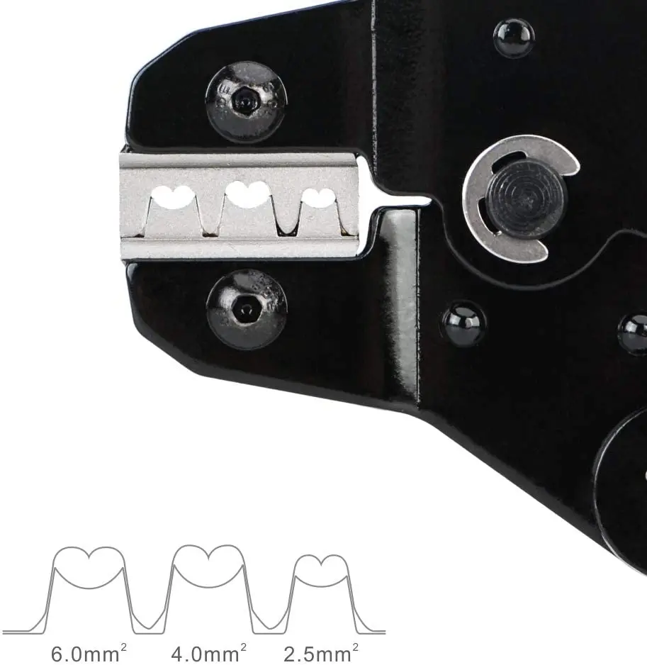 Pince outil,pince à sertir IWISS mini outil de sertissage à main SN-28B-48B-58B-01BM-03BM-2546B ...