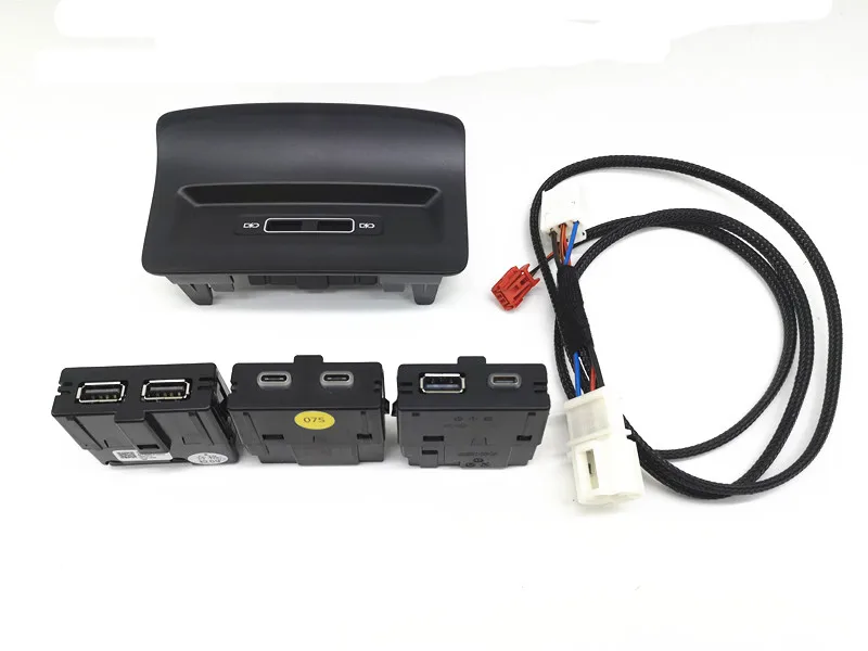 OEM-Rear-Seat-USB-Socket-Armerst-USB-Adapter-for-Skoda-Kodiaq-Karoq-5QD ...