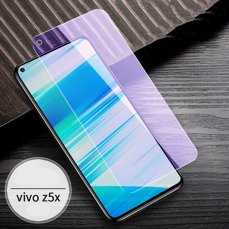 OriWood Protector de pantalla para VIVO Z3X Z5X Z5, cubierta frontal completa Anti azul 9H ...