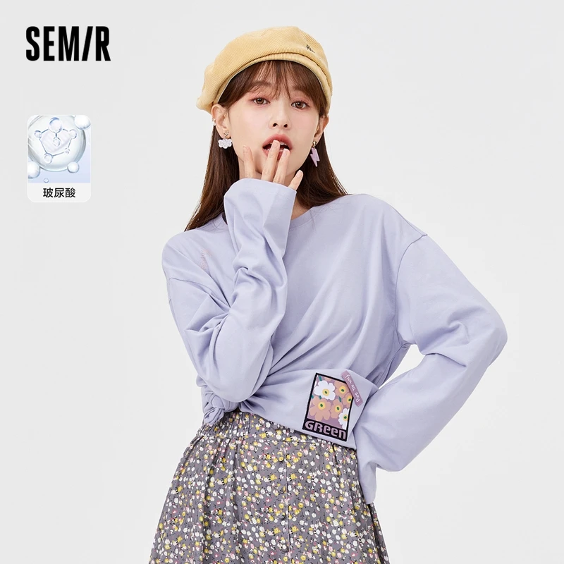 Semir Long Sleeve Shirt | Semir Clothing Women | Semi Tee Shirt Women ...