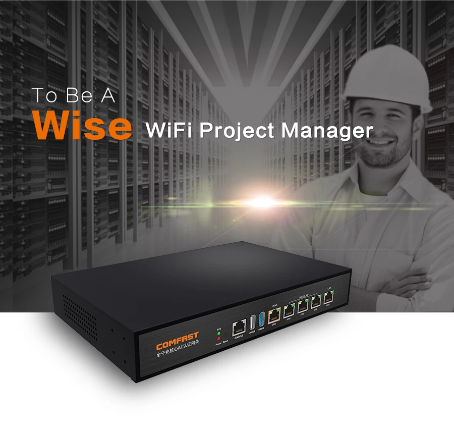 Comfast Cf Ac100 Gigabit Ac Wifi Load Balancing Gateway Routing Core