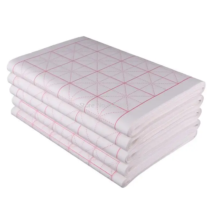 100pcs 1800/3200/7200 Lattice Xuan Paper Chinese Raw Rice Paper ...