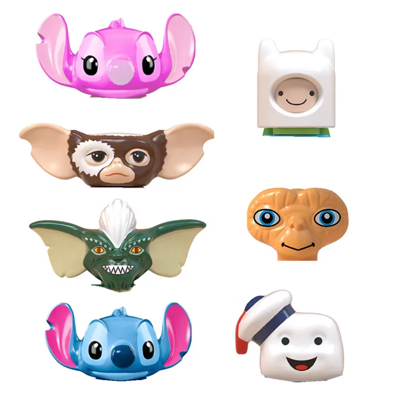 Cartoon-Pink-Angie-Blue-Stitch-Green-E-T-Building-Blocks-Mini-Action ...