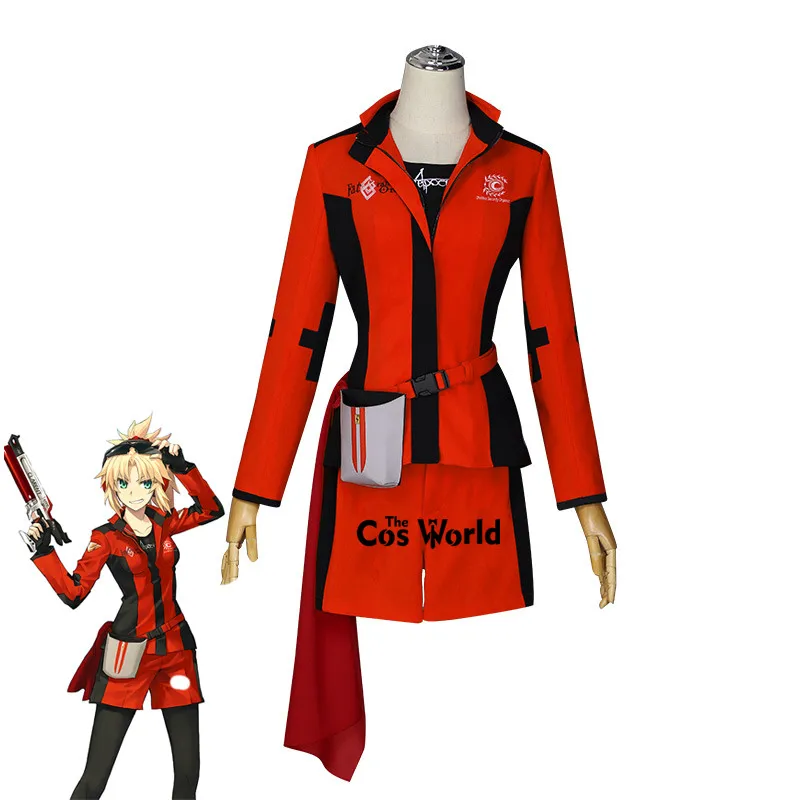 FGO Fate Grand Order Fourth Anniversary Mordred Uniform Outfit Anime ...