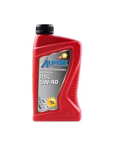Engine oil Alpine RSL 5W 40, 1 liter oil engine motor original 5W 30 ...