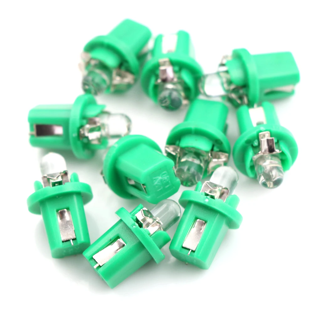 ECLAIRAGE TABLEAU DE BORD,green--Lot de 10 diodes électroluminescentes ...