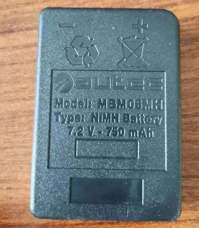 Autec 7.2v 750mah Mbm06mh Nimh Battery Nimh Ip65 Crane Remote Control ...