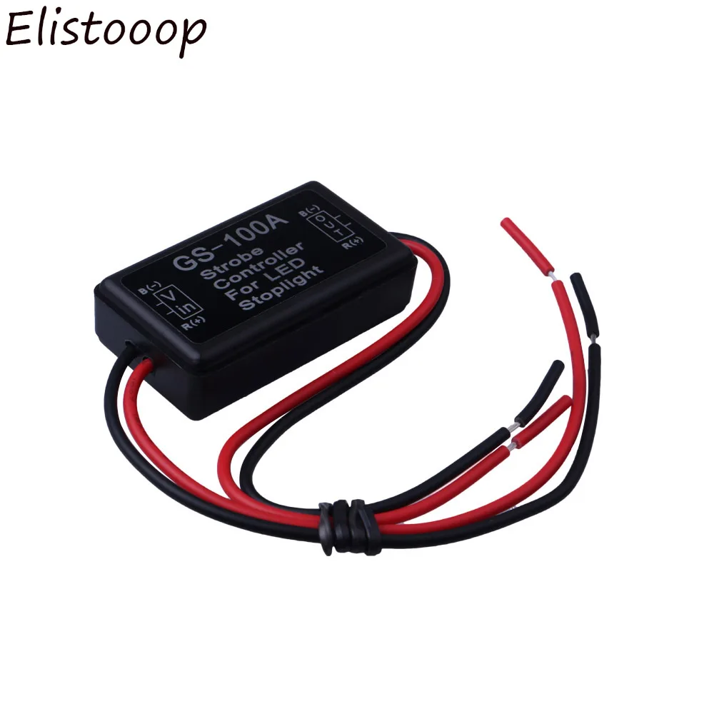 Flash Strobe Controller Brake Light Flasher Module Gs-100a For Car Led ...