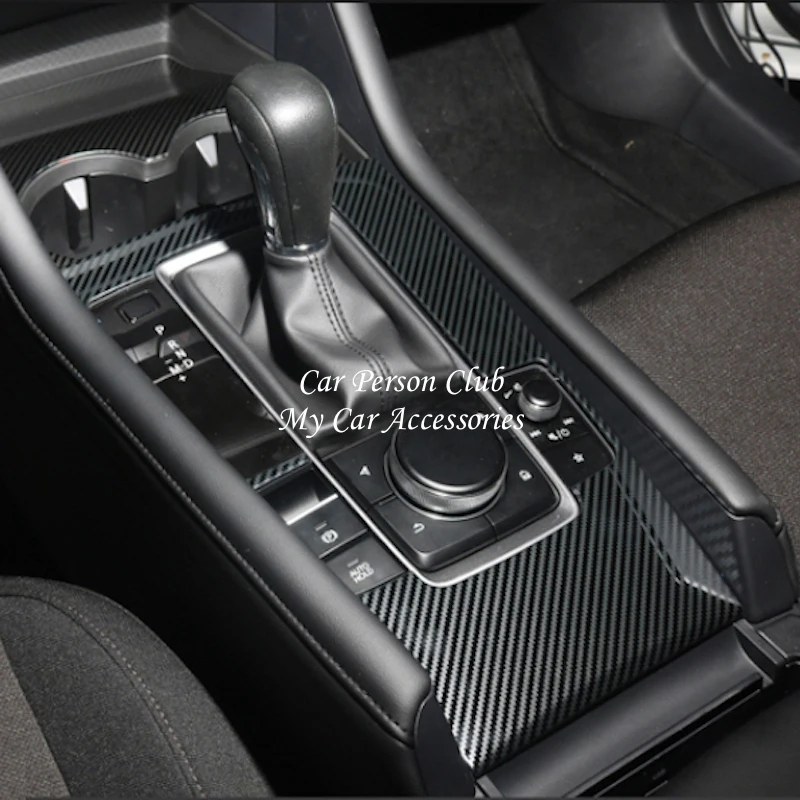 For Mazda 3 2019-2021 Stainless Steel Central Control Gear Shift Box ...