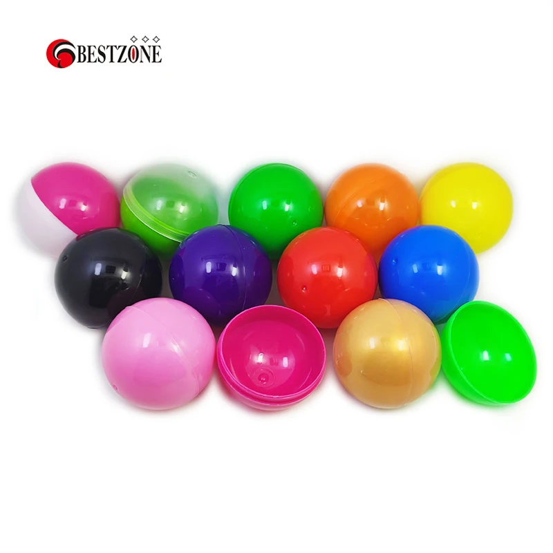 100pcs Diameter 50mm 2 Inch Plastic Toy Capsules Lucky Draw Full Pp ...