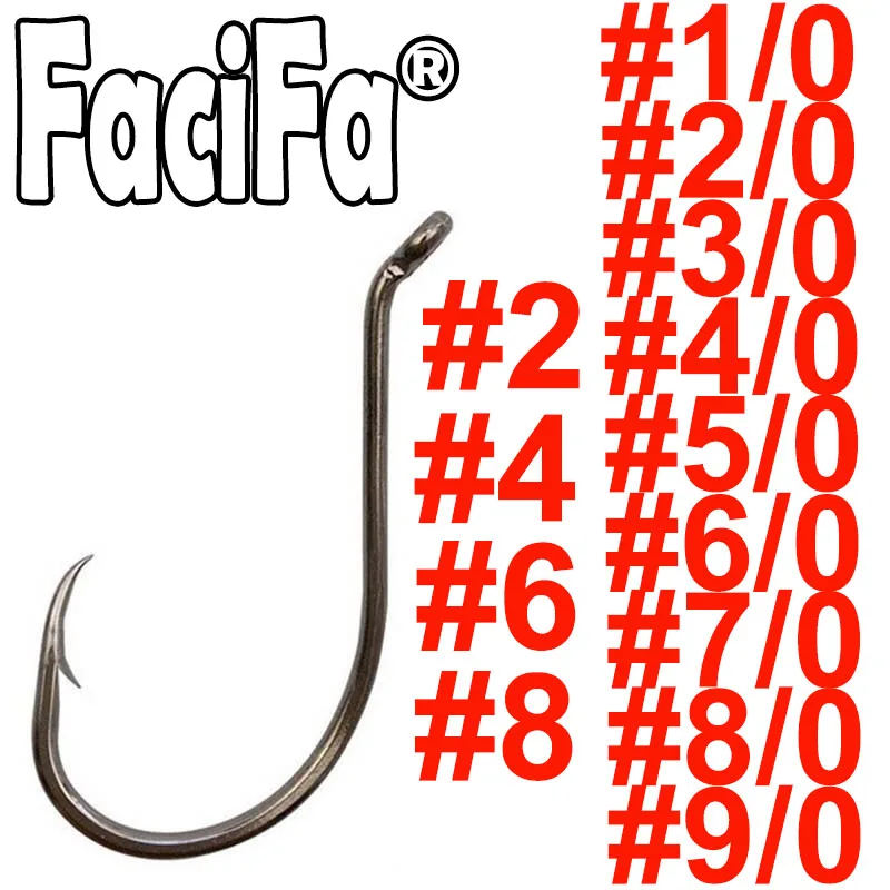 20pcs Offset Up Eye Forged Shank Hook Octopus Fishing Hook Carp Hook ...