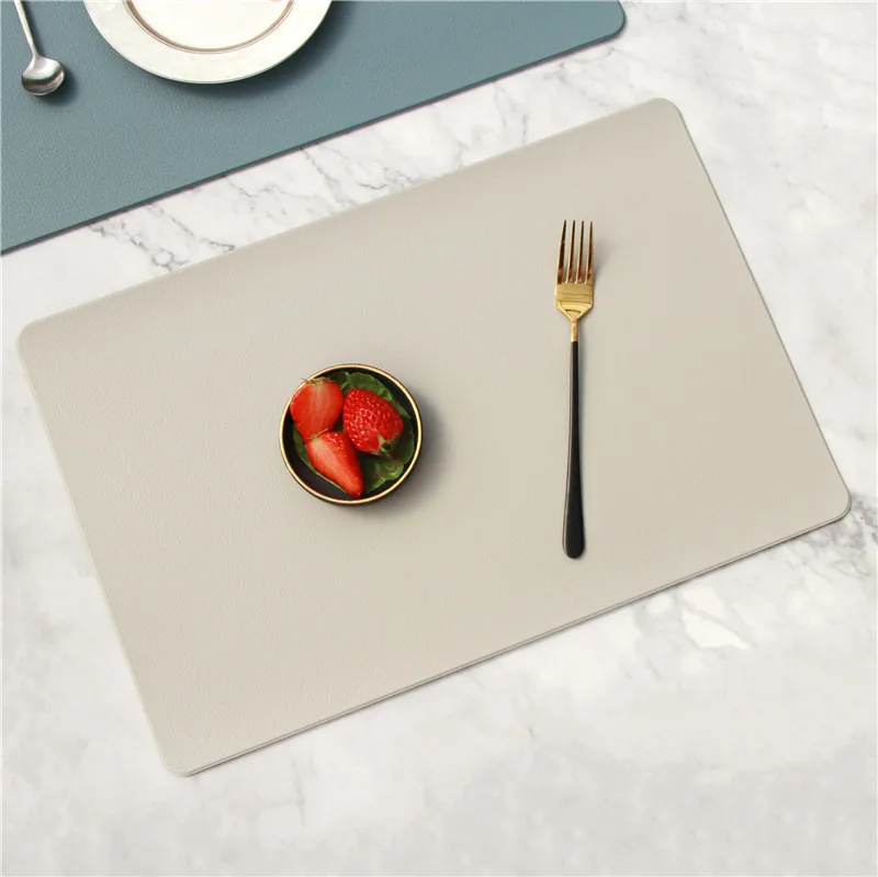 Coaster Placemat for Dining Table Heat Insulation Mat Waterproof Recta ...