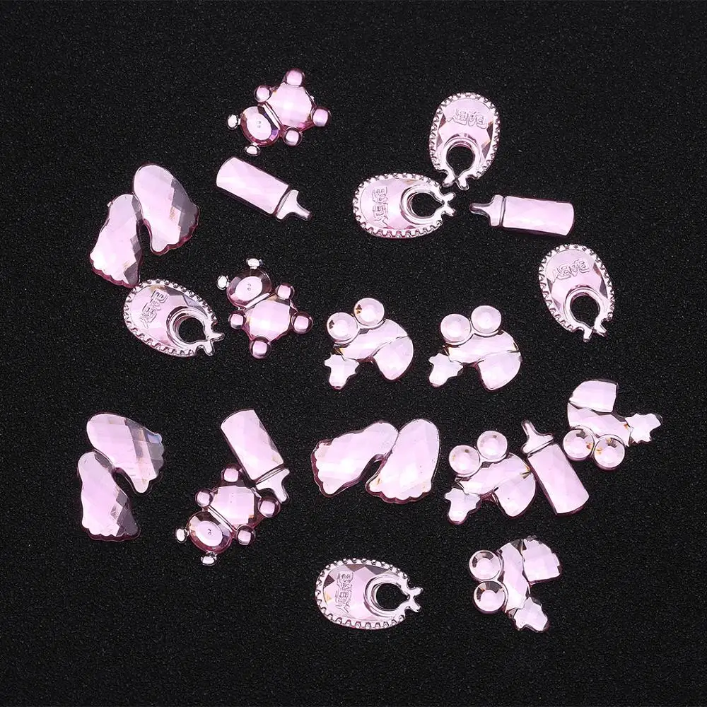 100pcs Acrylic Rhinestones Baby Shower For Boys Girls Birthday 100pcs-acrylic-rhinestones-baby-shower-for-boys-girls-birthday