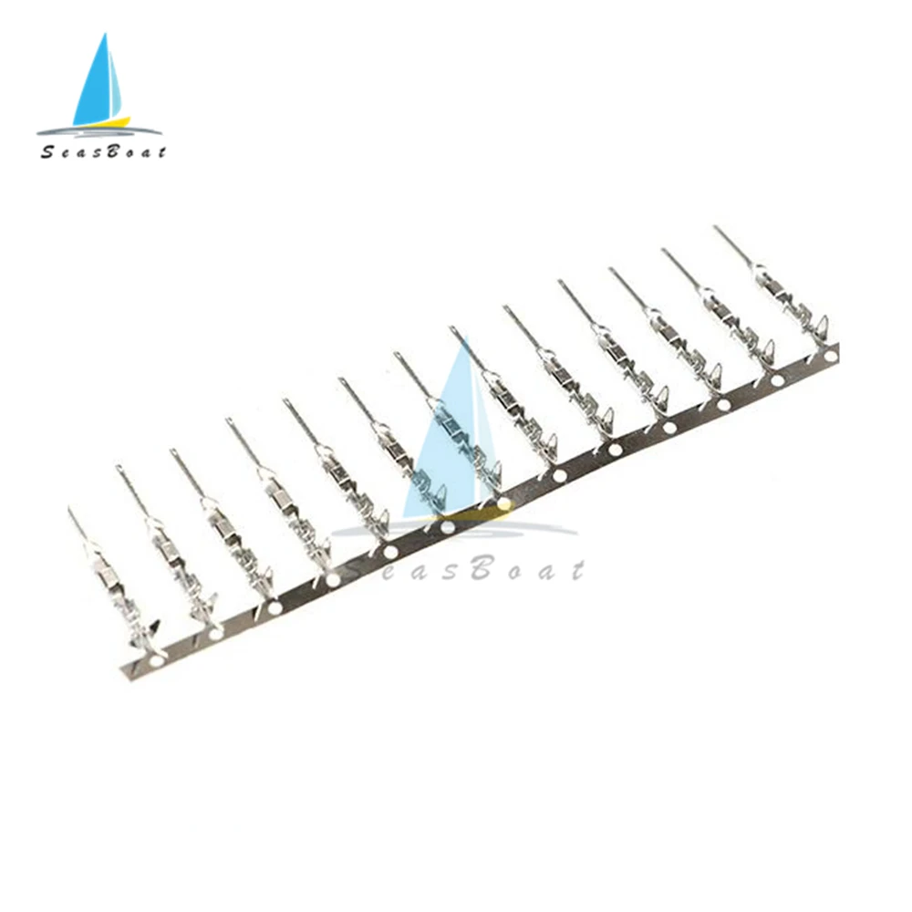 100PCS-Male-Dupont-Jumper-Wire-Terminal-Connector-Pins-Crimp-Copper-2 ...