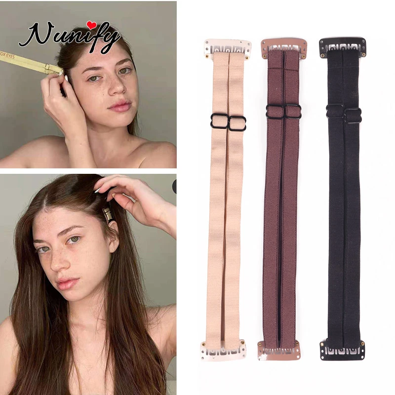 Nunify Single Double Adjustable Straps With Hair Clips For Long Hair ...