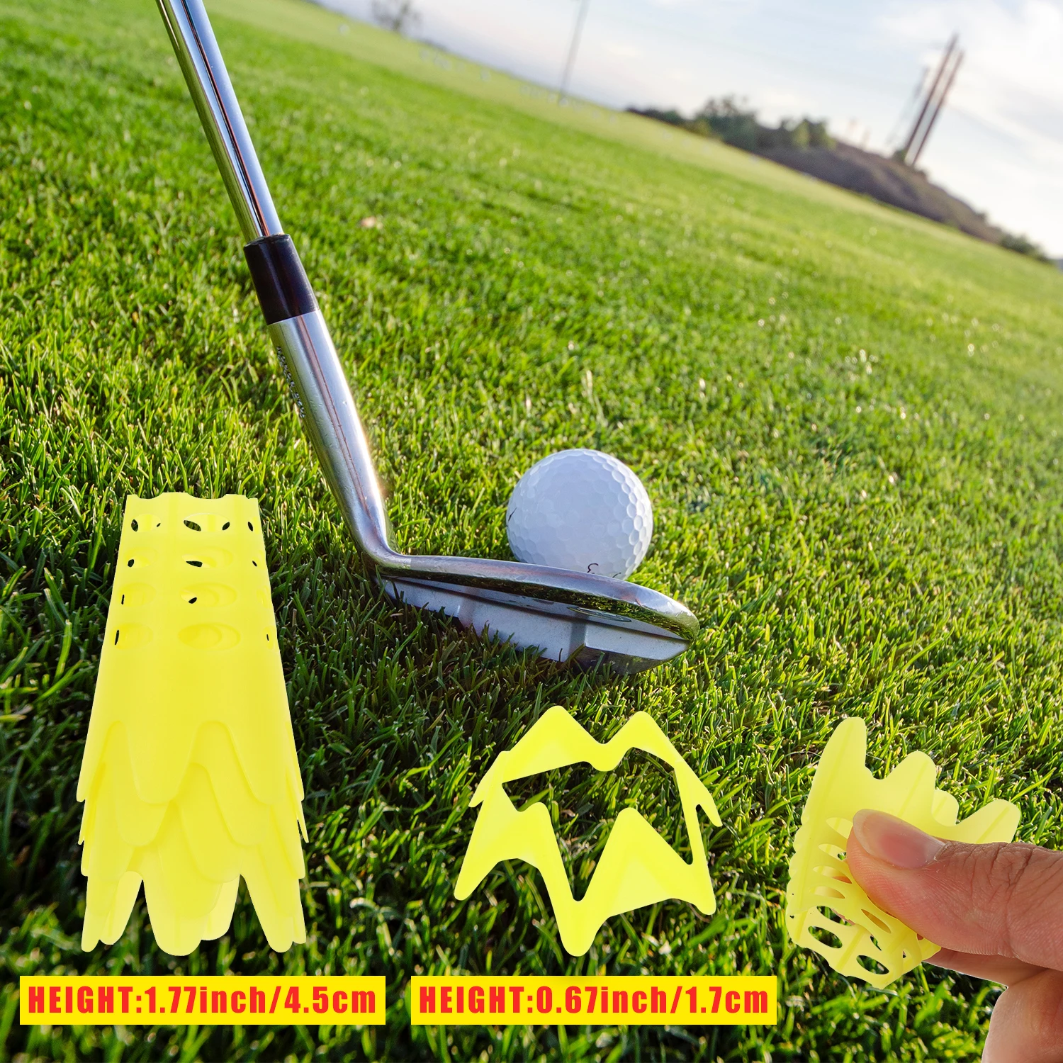 15pcs Golf Mat Tees Plastic Simulator Practice Golf Tees Perfect For ...