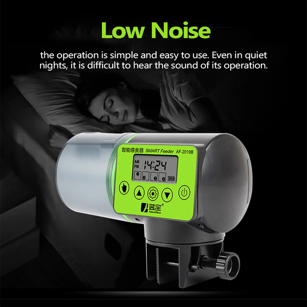 Intelligent Automatic Fish Feeder Aquarium Fish Bowl Electrical Timer ...