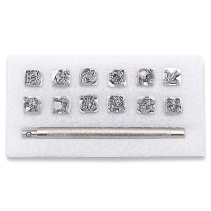 DIY Steel Leather Stamper Kit Punch Tool | Constellation