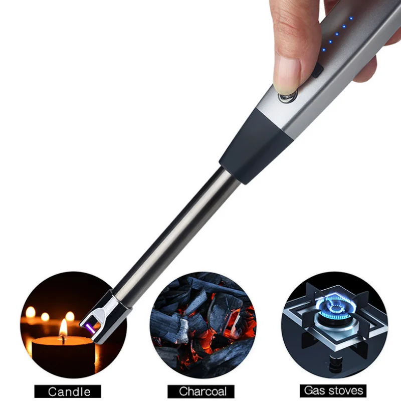 Intelligent-USB-Kitchen-Arc-Long-Lighter-For-Gas-Stove-Plasma-Pulsed ...