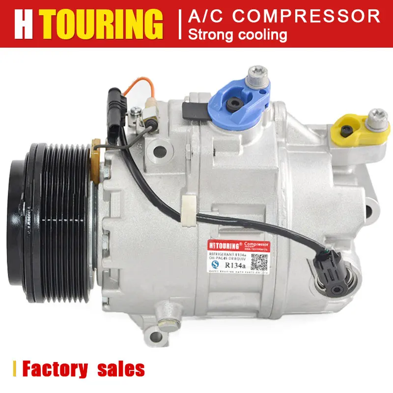 MOTORS BMW OEM X6 A/C AC Condenser/Compressor/Line-Pressure Hose Valve ...