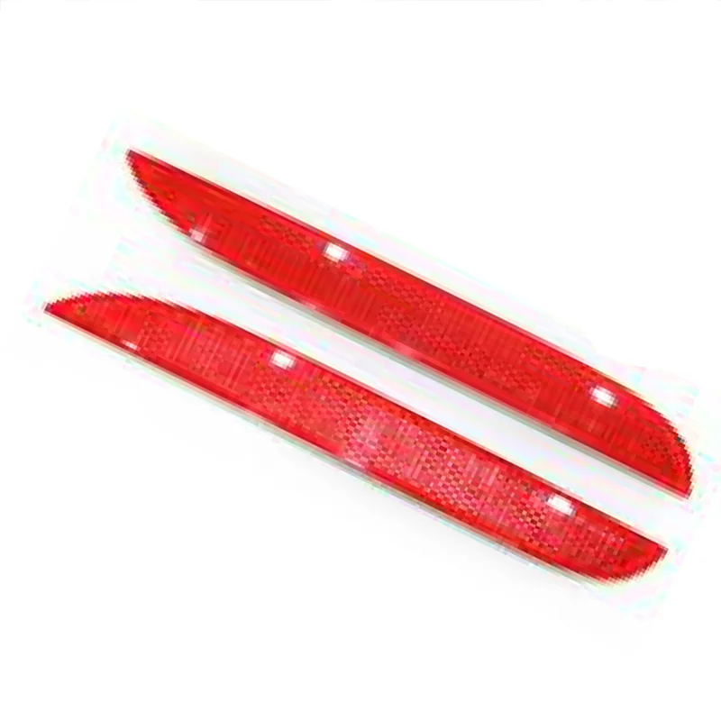 Pair Rear Bumper Reflector Light Trim Warning Lamp 63142990863 ...