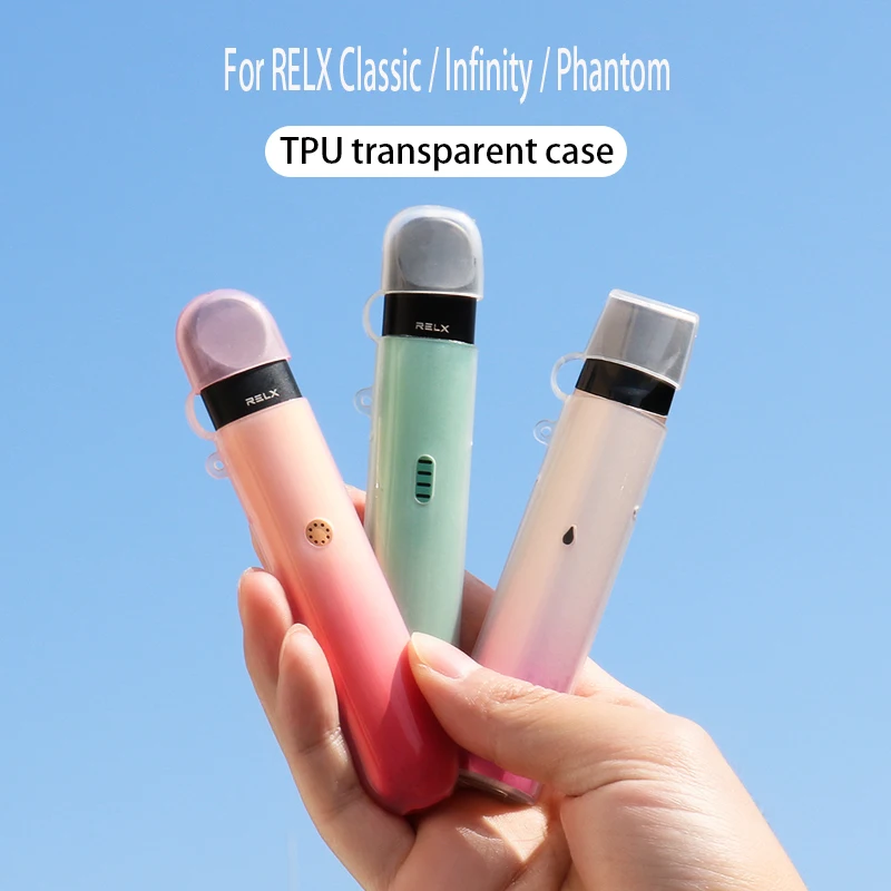 For-RELX-Phantom-Case-Soft-TPU-Protective-Shell-Skin-Relx-5th ...
