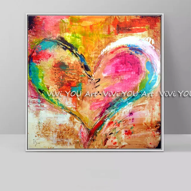 Abstract Heart Paintings
