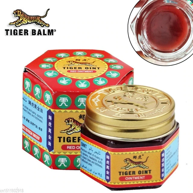 Tiger Balm White Thailand Herb Ointment Aches Pains Relief Massage Rub ...
