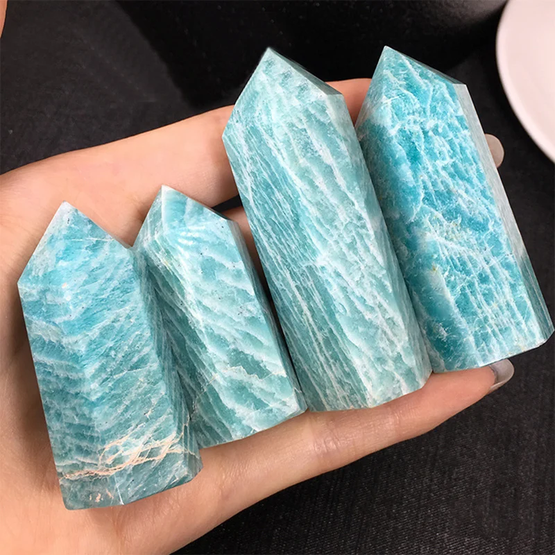 1pc-Natural-Crystal-Obelisk-Polished-Tianhe-Stone-Column-Healing ...