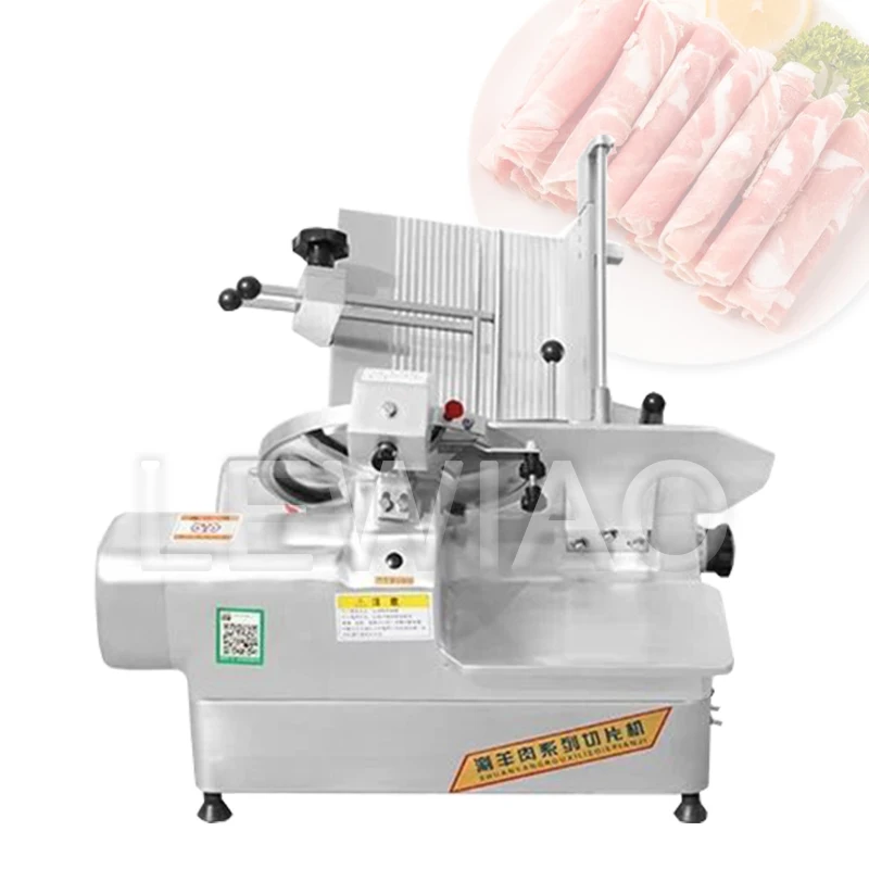 Commercial Electric Food Slicer Lamb Beef Slicer Freezing Meat Cutting ...