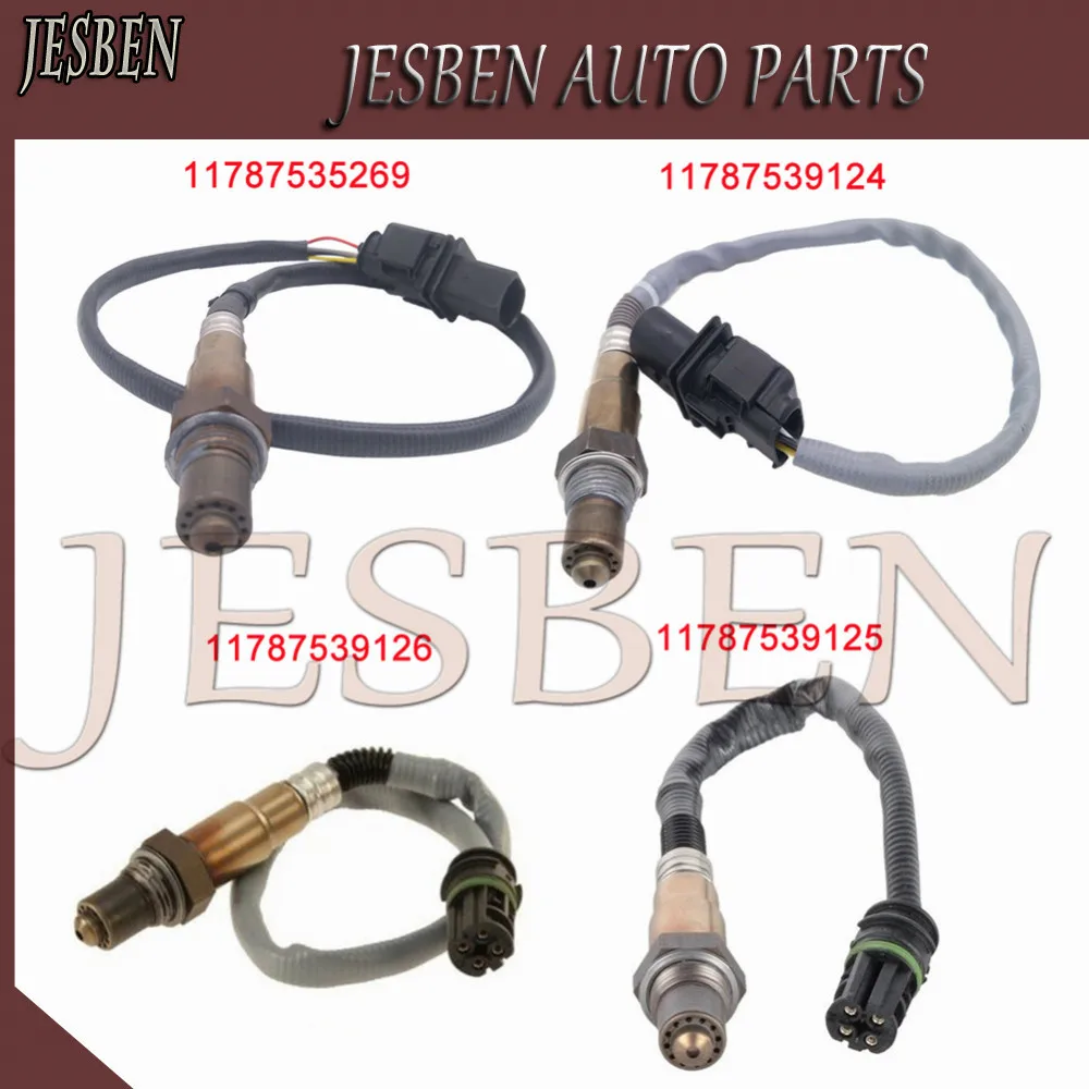 11787539126 11787539125 11787539124 11787535269 4x Front & rear Lambda Probe O2 Oxygen Sensor ...