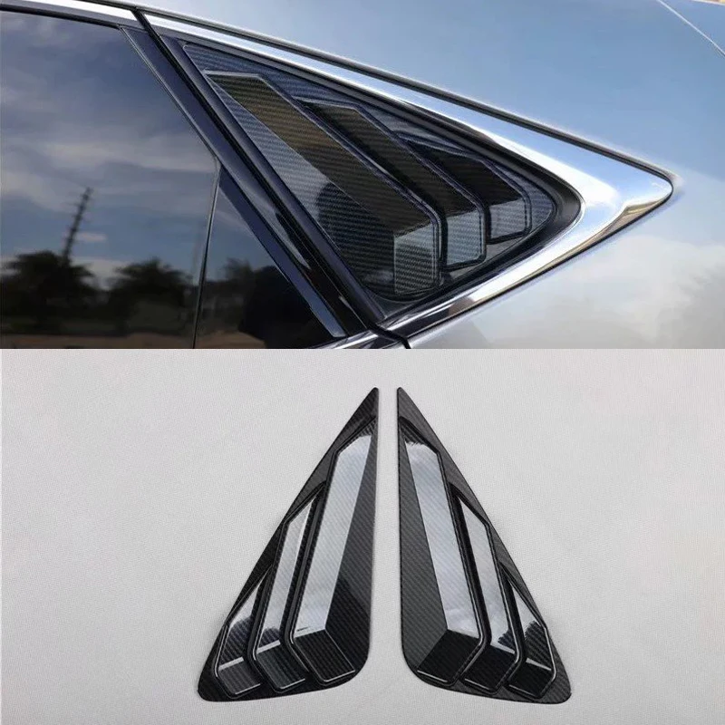 For-Lexus-NX-2015-2019-1PC-Carbon-Fiber-ABS-Car-Rear-Side-Window ...