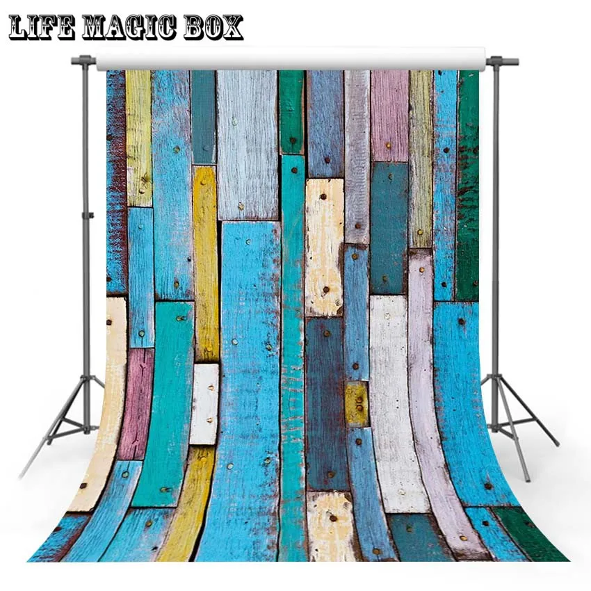 LIFE-MAGIC-BOX-Show-Photo-Wooden-Wall-Christmas-Photography-Wallpaper ...