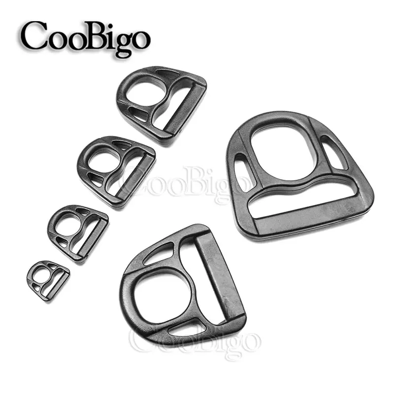 10pcs Outdoor Tactical Backpack Durable D Ring Buckle Multiuse Plastic ...